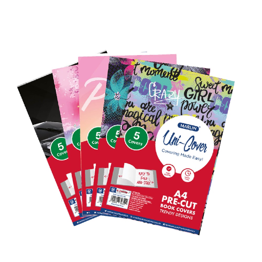 Uni-Cover A4Pre-Cut(5)`Lets Go' - Park Avenue Stationers