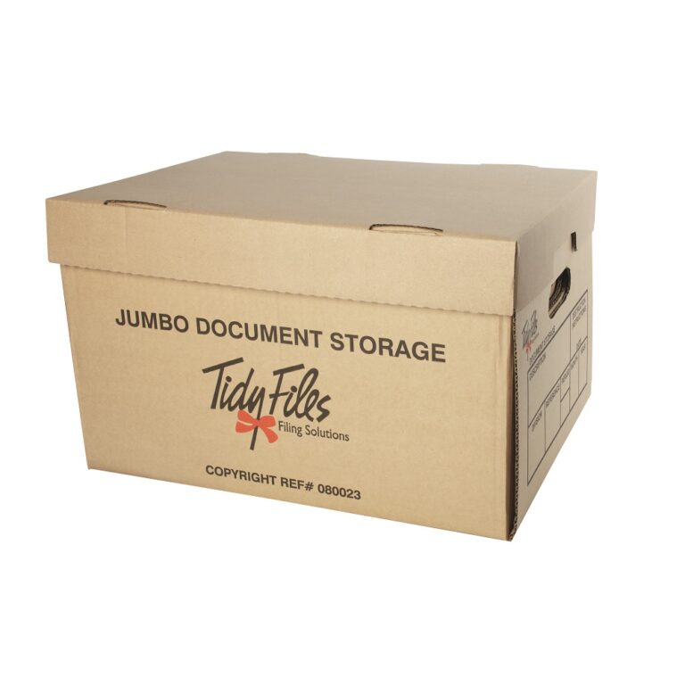 Tidyfiles Jumbo Storage Box + lid 080023 - Park Avenue Stationers
