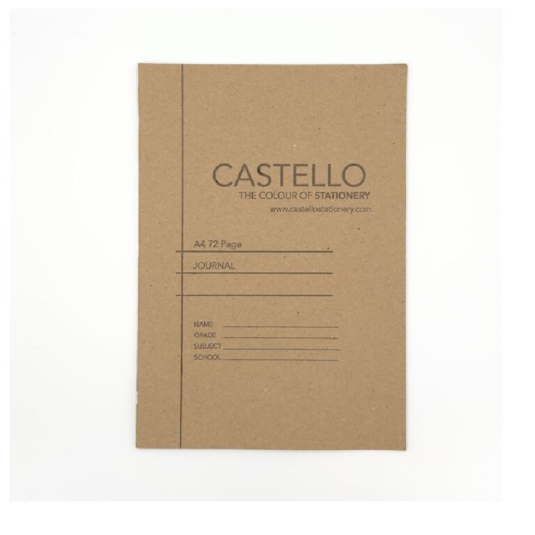 A4 Castello 72pg Journal Book - Park Avenue Stationers